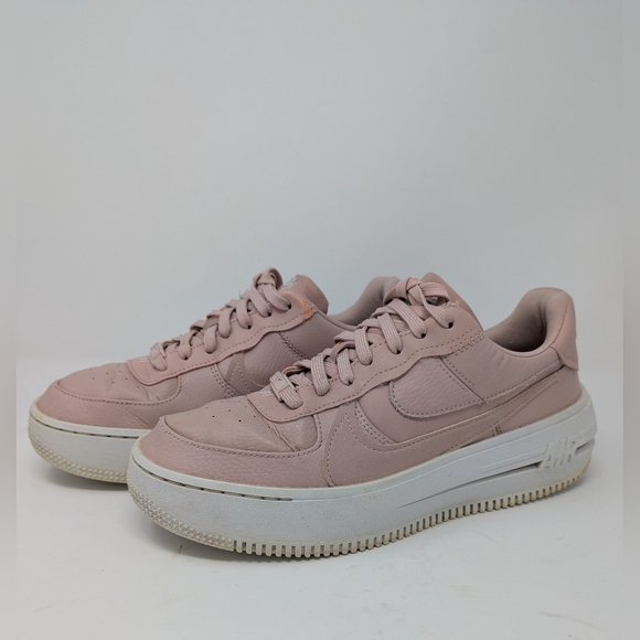 Nike | Shoes | Nike Air Air Force Af1 Womens 1 Pink Platform Sneakers ...
